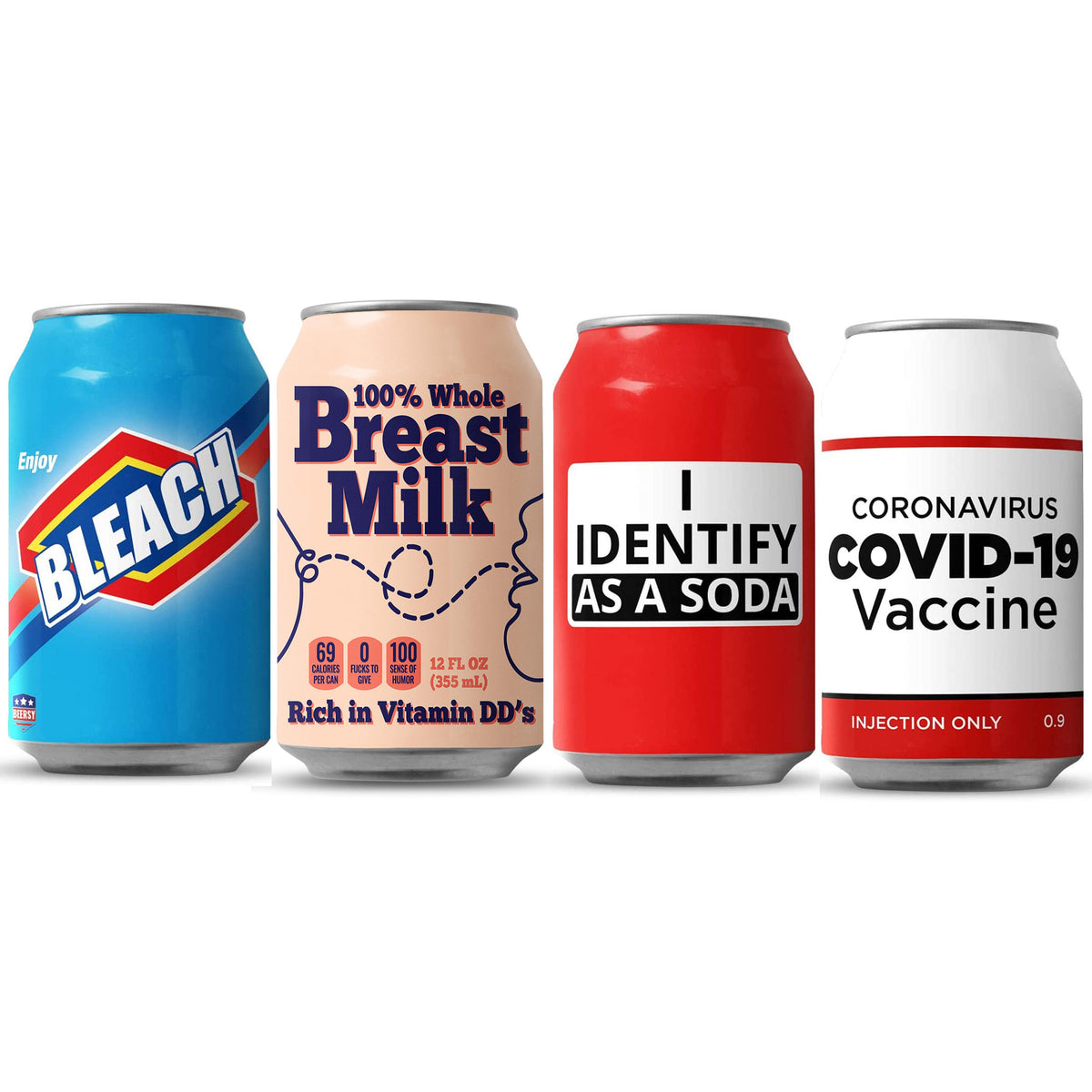 4-Pack Best Seller Beersy Silicone Can Covers – Beersy LLC